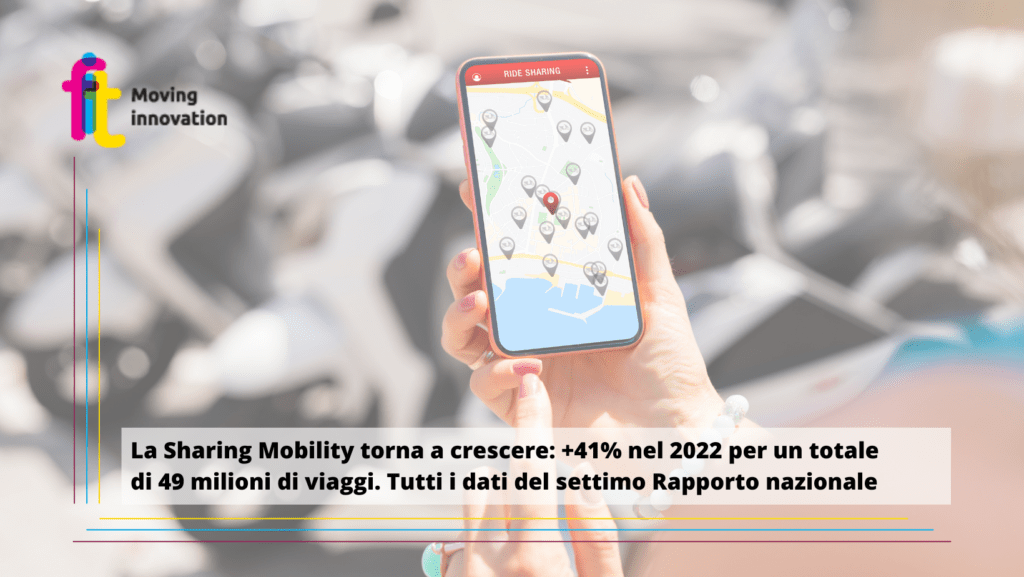 La Sharing Mobility torna a crescere: +41% nel 2022 per un totale di 49 ...